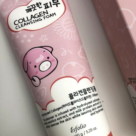 Esfolio | Skincare | 2x Korean Esfolio Collagen Cleansing Foam Kbeauty ...
